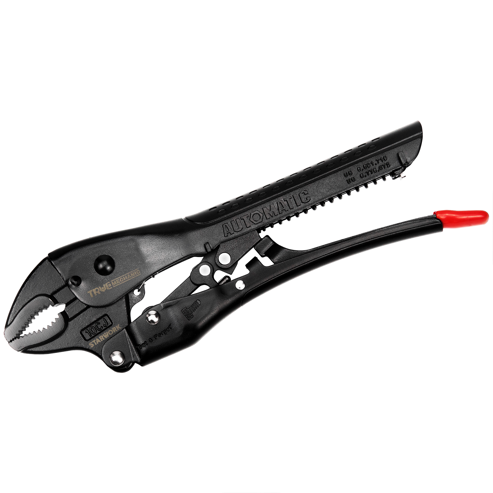 STARWORK TRUE MECHANIC™ Automatic Curved Jaw Locking Pliers 10-inch ...